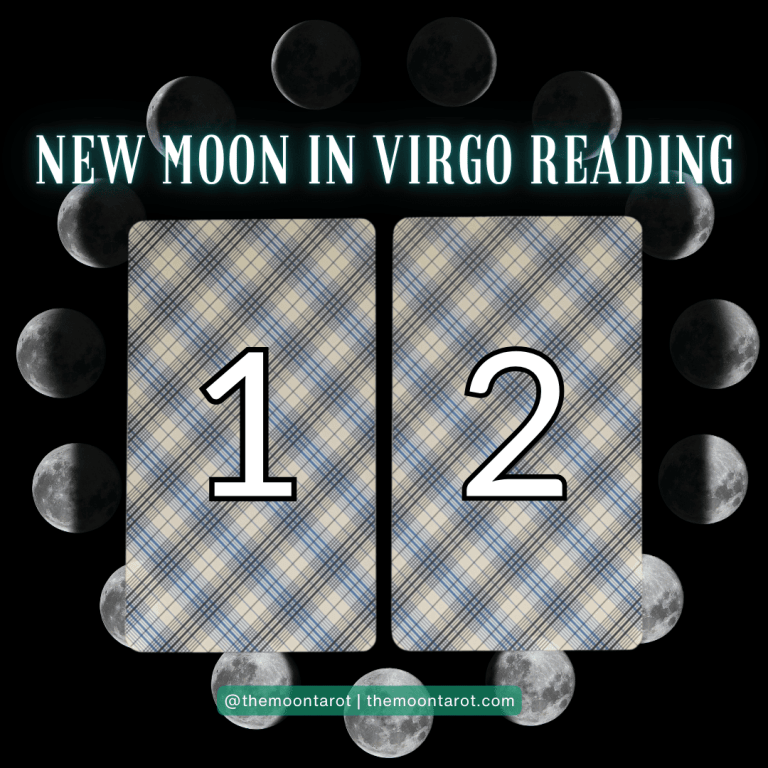 New Moon in Virgo Reading | September 2024 – The Moon Tarot