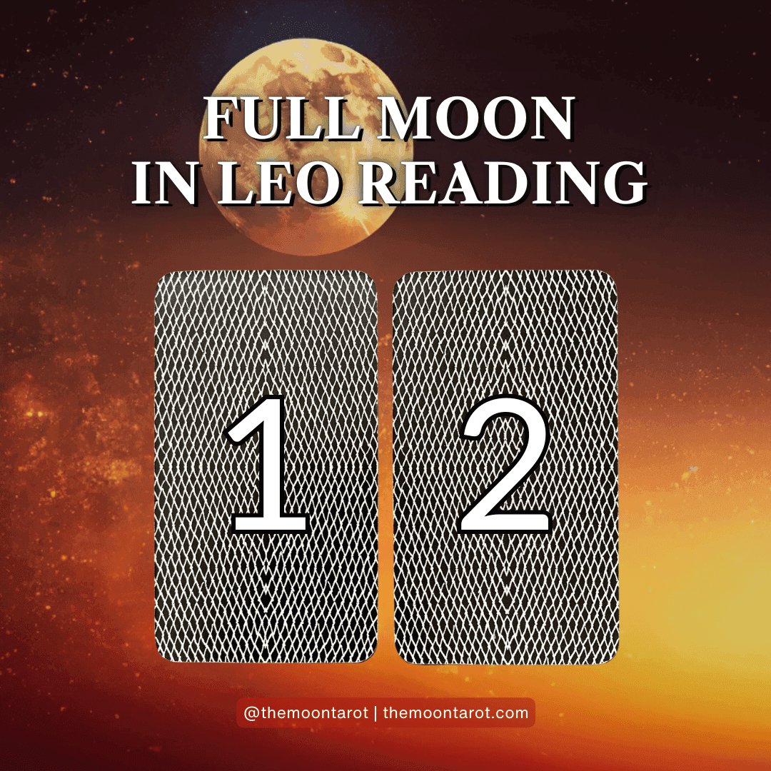 Full Moon in Leo Reading | February 2025 | The Moon Tarot