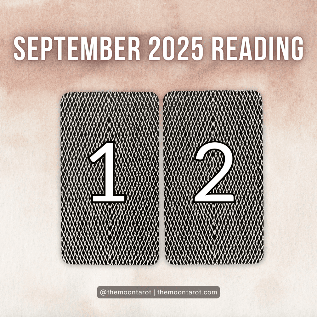 September 2025 Interactive Energy Reading | The Moon Tarot
